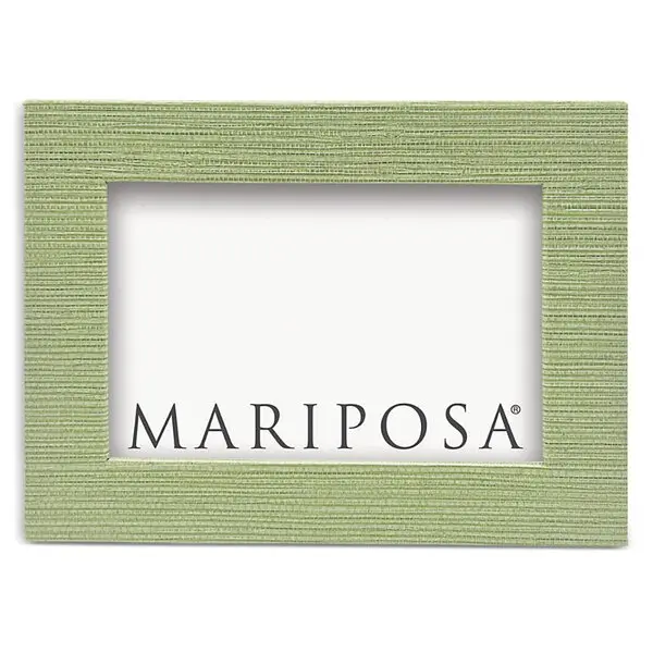 MARIPOSA Faux Grasscloth Frame, 4 X 6