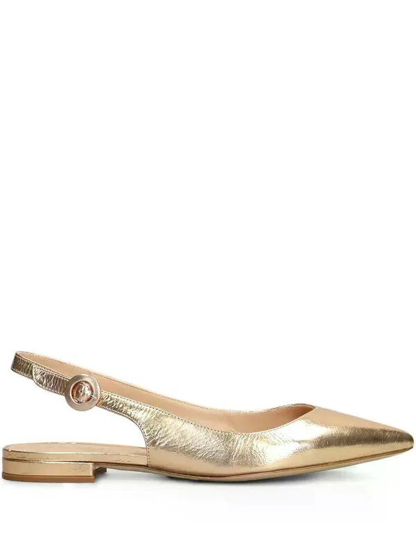 JULIE DEE Leather Ballerinas
