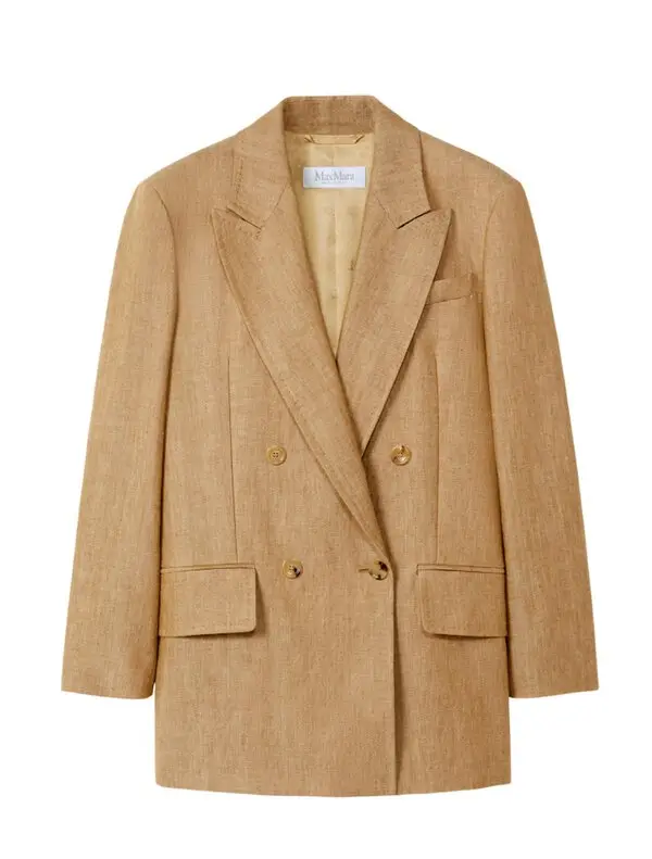 Max Mara Leather Jacket - Leather Brown