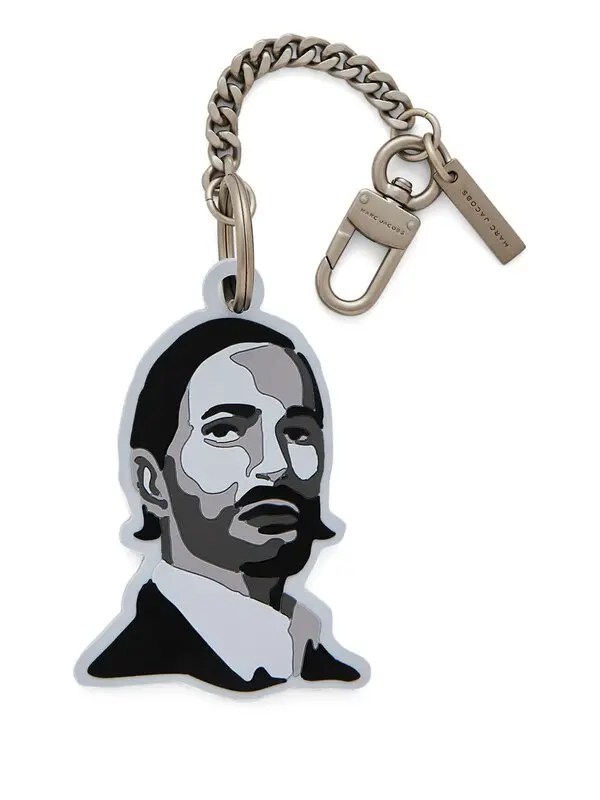 Marc Jacobs Marc Face Charm - Black