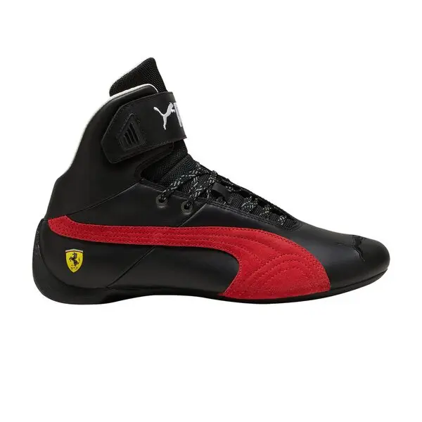 PUMA Scuderia Ferrari X Future Cat Mid Sneakers - Black