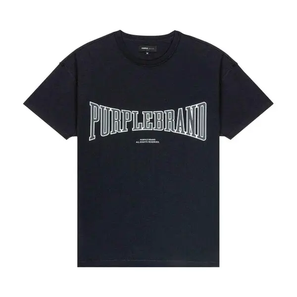PURPLE BRAND Textured Inside Out Tee