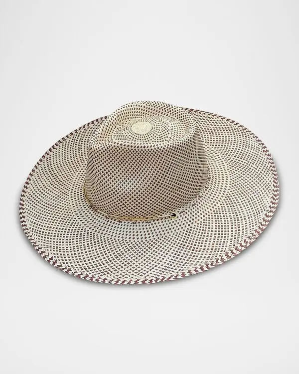VAN PALMA Austin Straw Fedora
