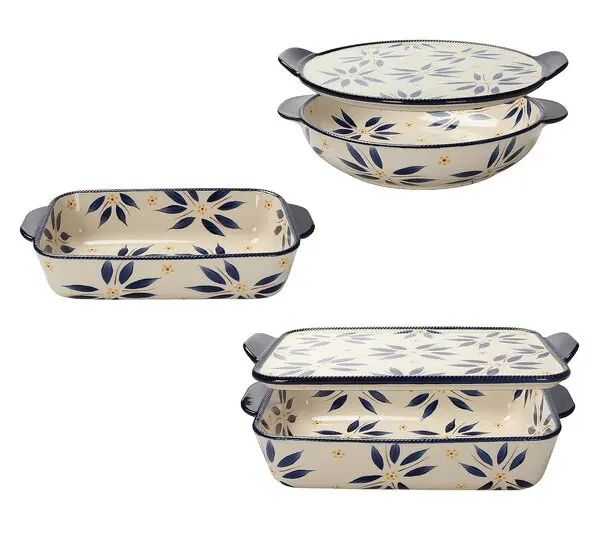 TEMP-TATIONS Old World 5-piece Essential Bakeware Set