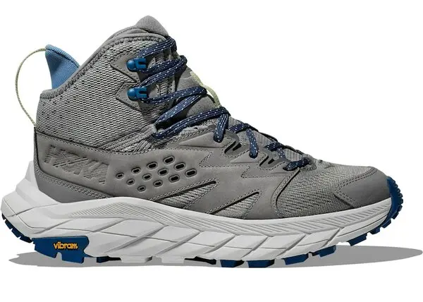 Hoka One One Anacapa Breeze Mid Hiking Shoes - Galactic Grey/cosmic Grey