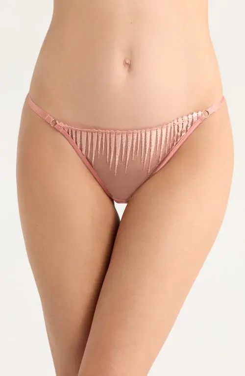 Hunkemoller Alice Embroidered Thong