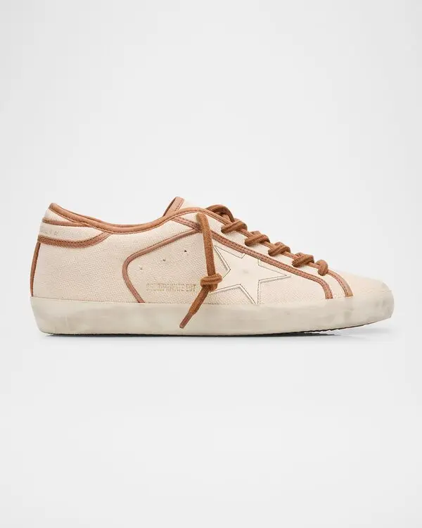 Golden Goose Super-star Canvas Low-top Sneakers
