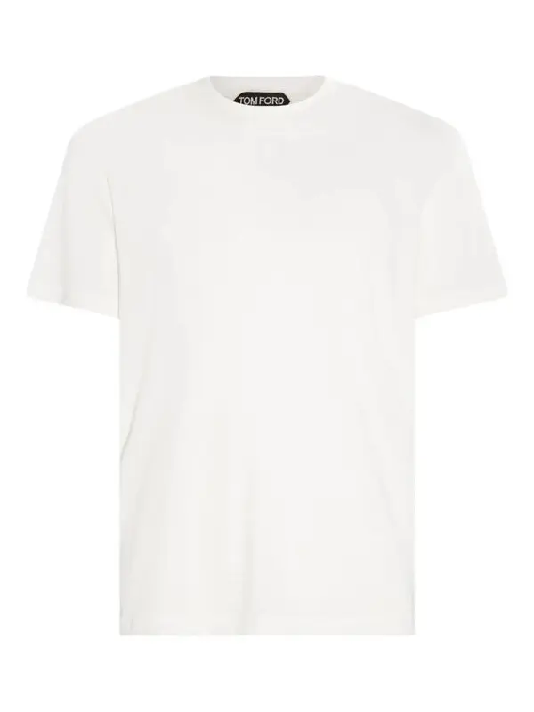 TOM FORD Crew Neck T-shirt - White