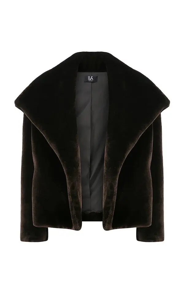 Ila Celeste Faux Fur Jacket
