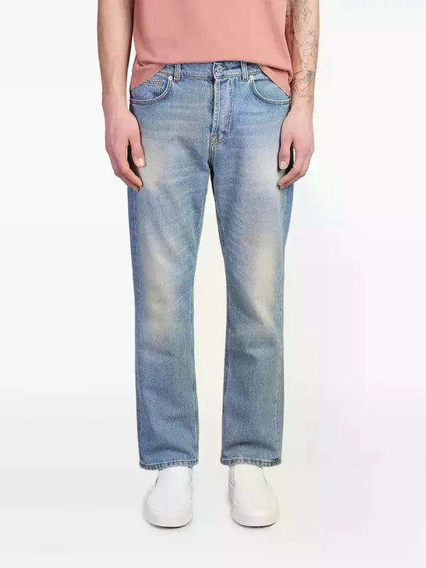 GRIFONI Logo-patch Jeans