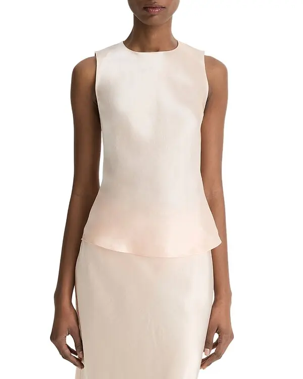 Vince Satin Top - Lychee