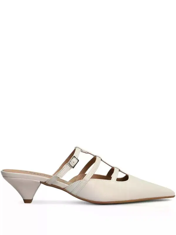 CARMENS 50mm Demi Straps Mules - Neutrals