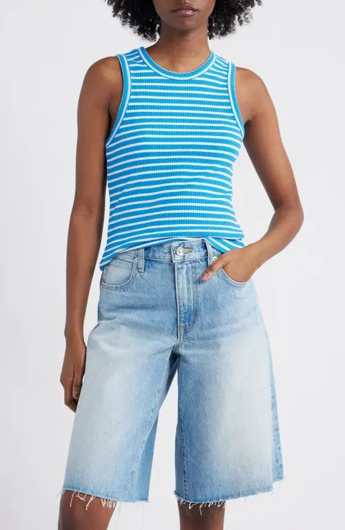 Rails The Racer Stripe Rib Knit Tank