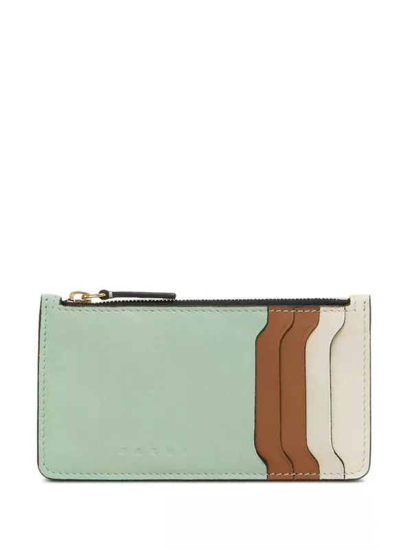 Marni Trunkaroo Card Holder - Green