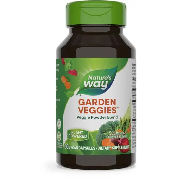 NATURE'S WAY Garden Veggies 60 Capsules