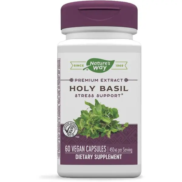 NATURE'S WAY Holy Basil 60 Capsules