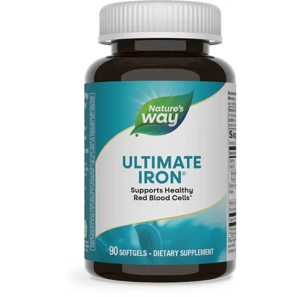 NATURE'S WAY Ultimate Iron 90 Softgels