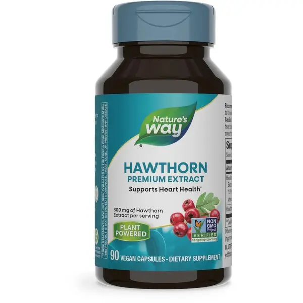 NATURE'S WAY Hawthorn Standardized 90 Capsules