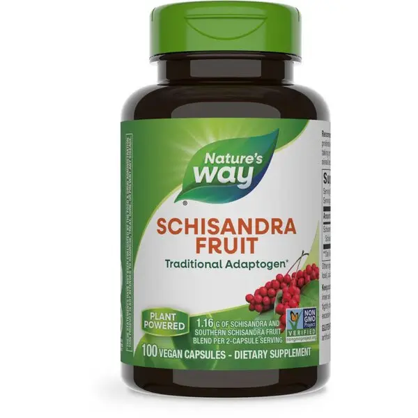 NATURE'S WAY Schizandra Fruit 100 Capsules