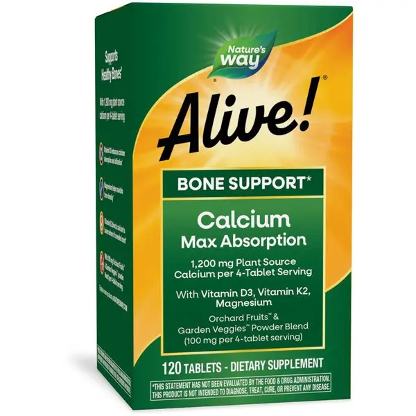 NATURE'S WAY Alive! Calcium