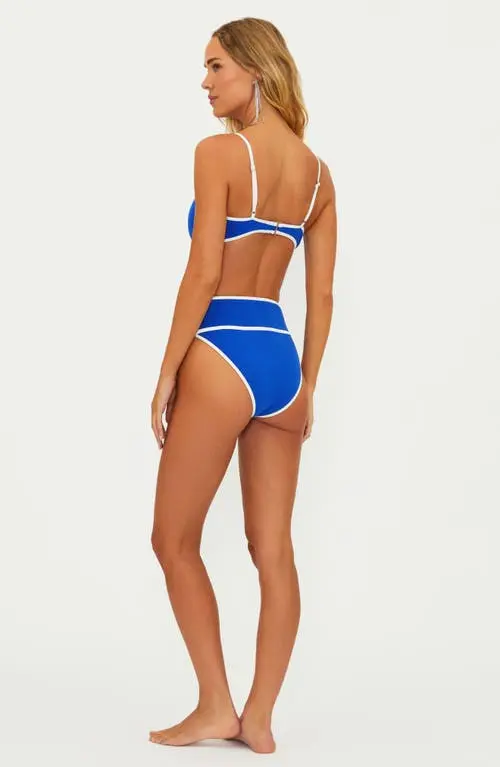 Beach Riot Carlotta Bikini Bottom - Riviera Azure