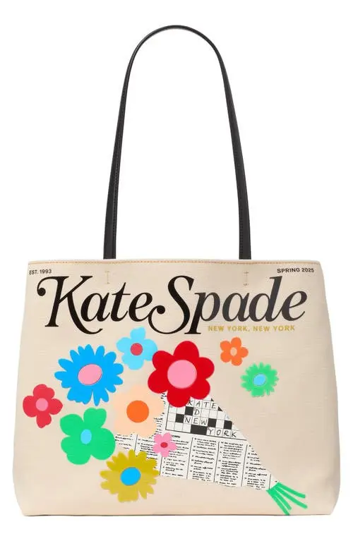 Kate Spade New York Fresh Picks Canvas Tote