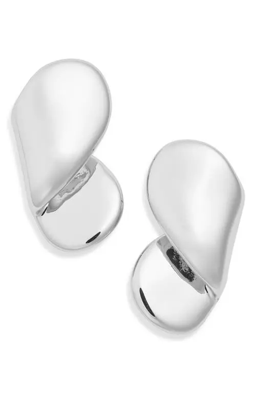 Jenny Bird Cora Drop Earrings - High Polish Silver