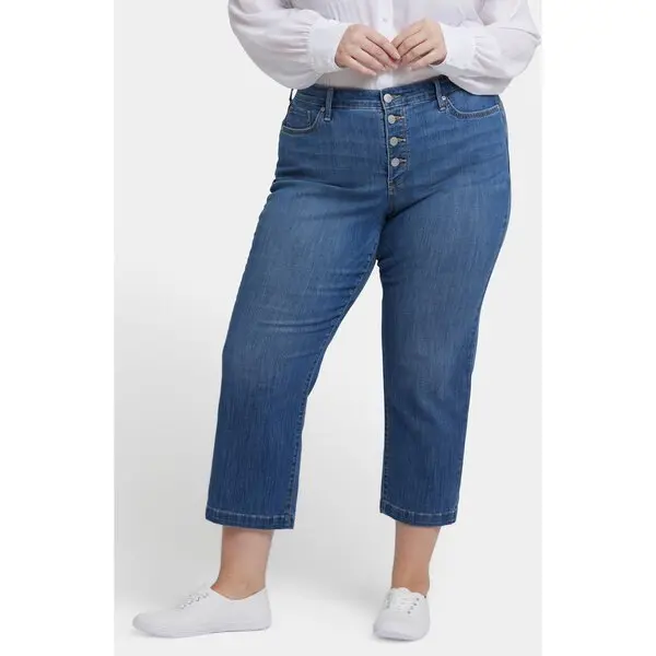 NYDJ Piper Crop Straight Leg Jeans
