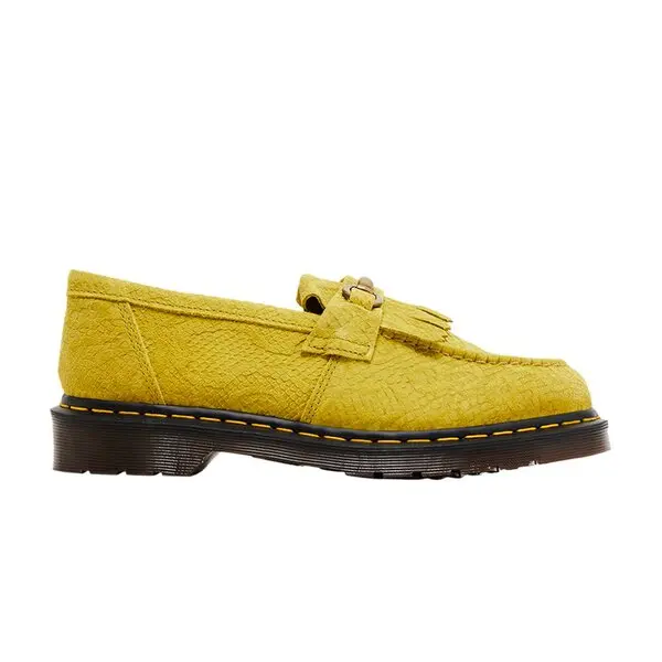 Dr. Martens Adrian Snaffle Repello Emboss Suede Kiltie Loafer