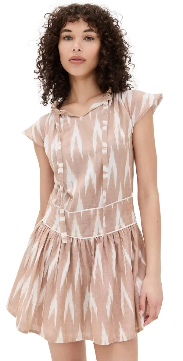 GUADALUPE DESIGN Dani Ikat Short Dress