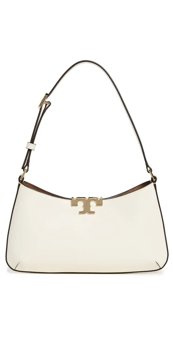 Tory Burch Eleanor Slim Shoulder Bag - Warm White