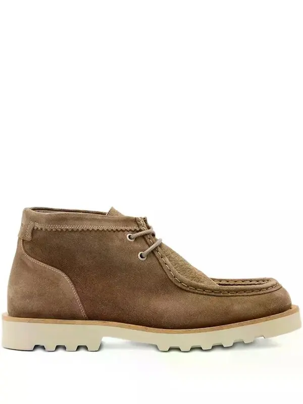 All Saints Skiff Suede Boots - Neutrals