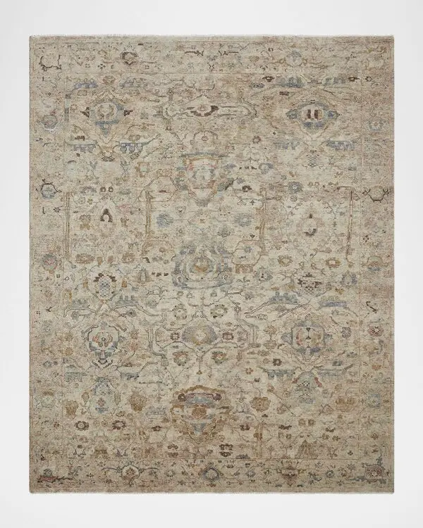 HAVEN & LOOM Prescott Hand-knotted Rug, 4' X 6 - Alabaster Tan