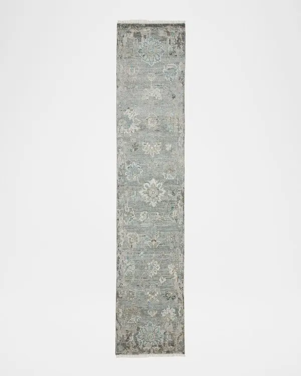 HAVEN & LOOM Hawthorne Hand-knotted Runner, 3' X 10