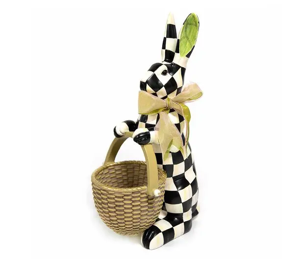 MACKENZIE-CHILDS Courtly Check Rabbit