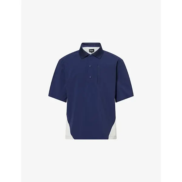 MANORS Ranger Shooter Shell Polo Shirt - Navy