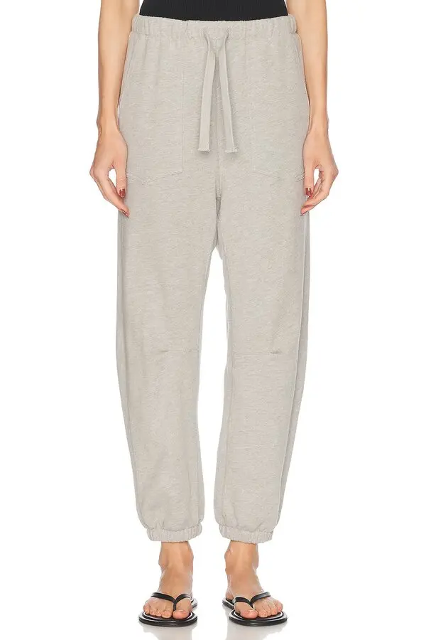 NILI LOTAN Dulce Sweatpant - Heather Grey