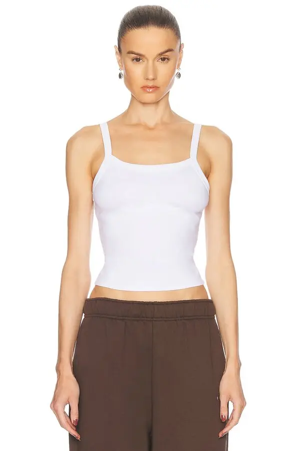 Alo Yoga Alosoft Sweet Talker Tank Top - White