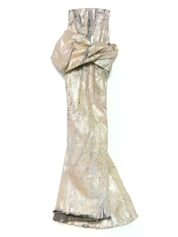 Rick Owens Draped Maxi Skirt