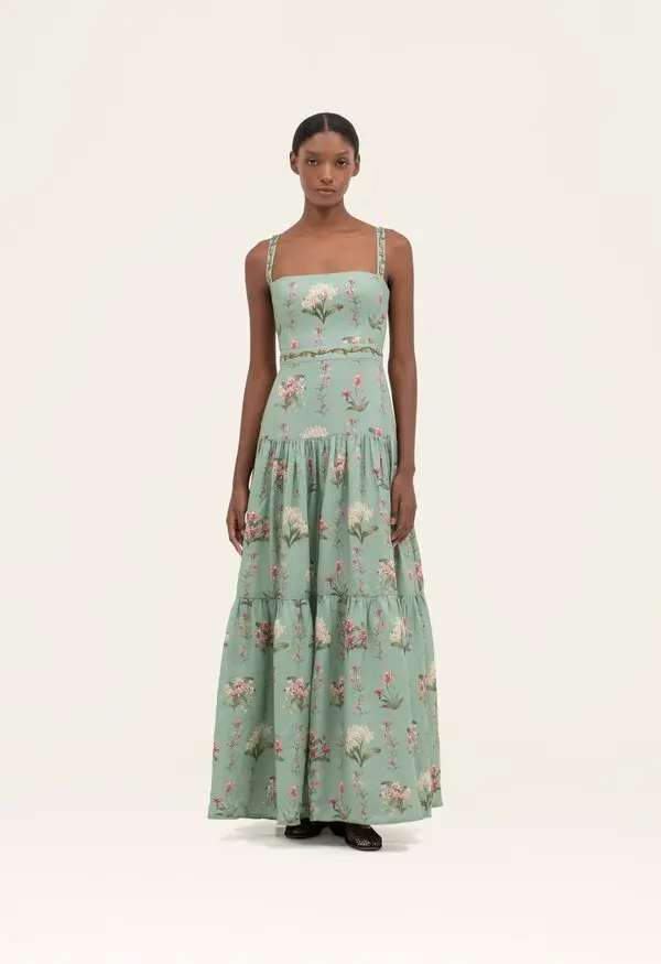 AURORA Lima Orquidea Maxi Dress