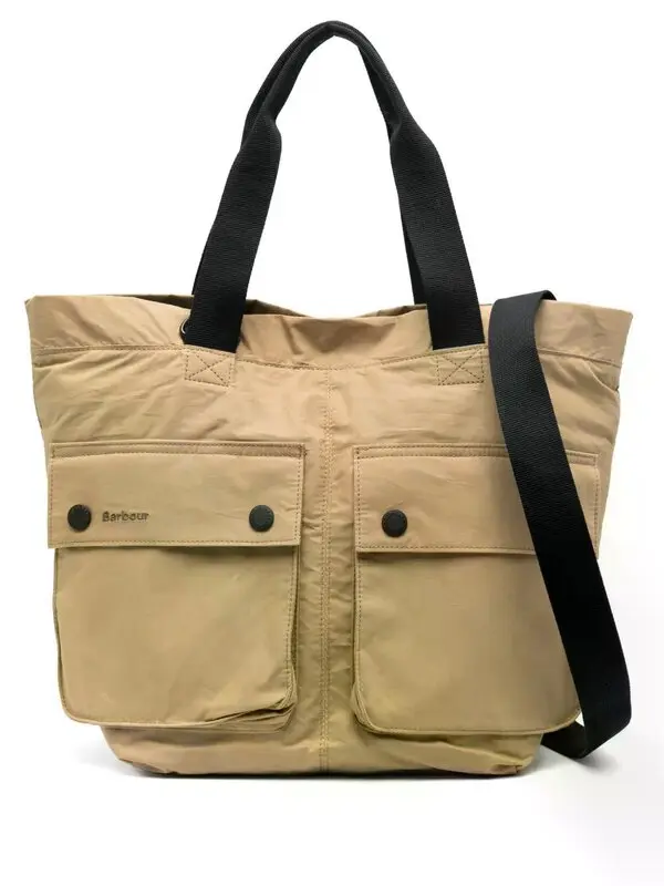 Barbour Transport Carry-All Tote Bag In Neutrals - 25% Off