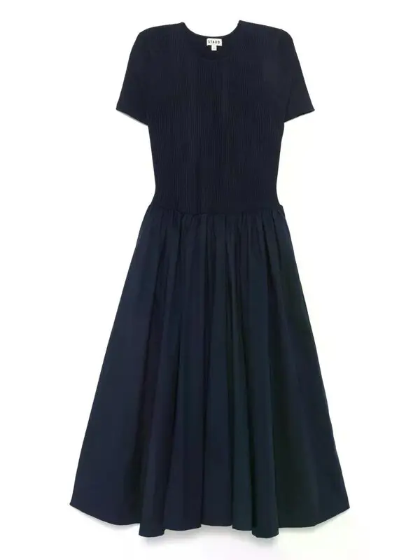 Staud Ysabel Midi Dress - Blue