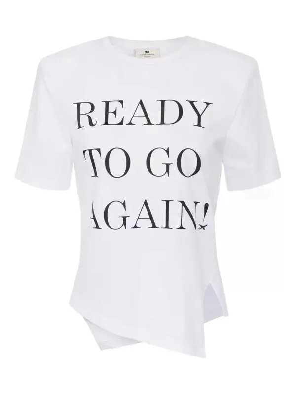 Elisabetta Franchi Cotton Jersey T-shirt