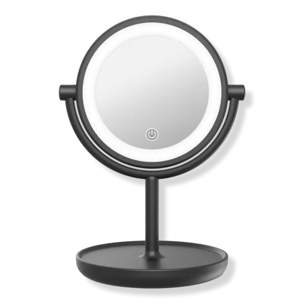 CONAIR Matte Black Lighted Mirror
