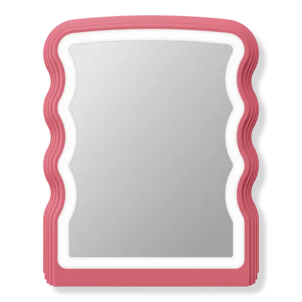 CONAIR Berry Blush Wavy Lighted Mirror