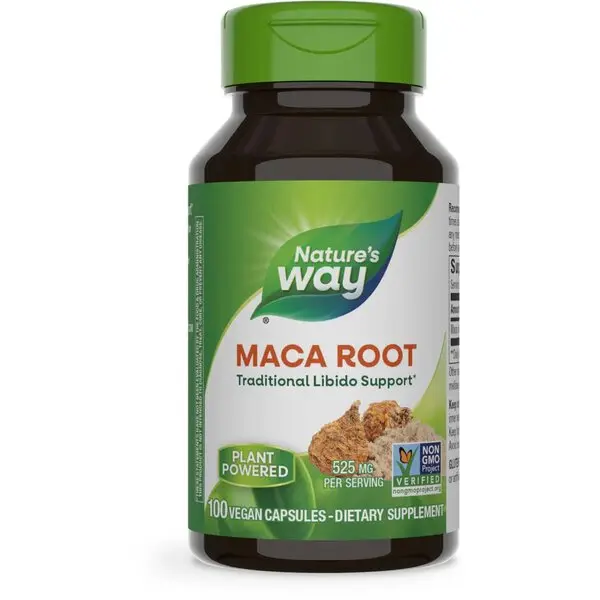 NATURE'S WAY Maca Root 100 Capsules