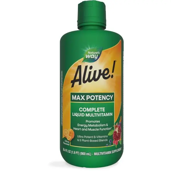 NATURE'S WAY Alive! Liquid 900 Milliliters