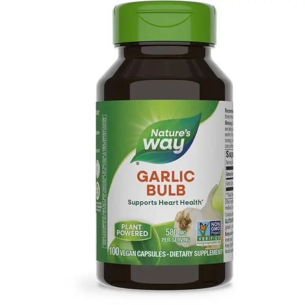 NATURE'S WAY Garlic Bulb 100 Capsules