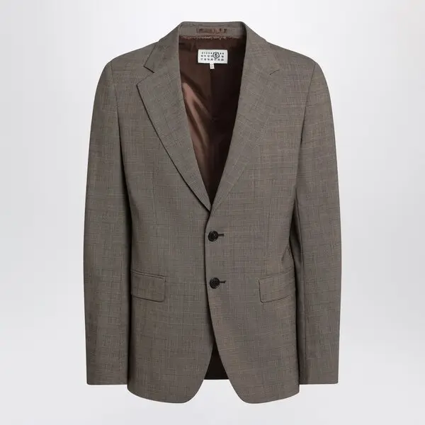 MAISON MARGIELA Single-breasted Checked Jacket
