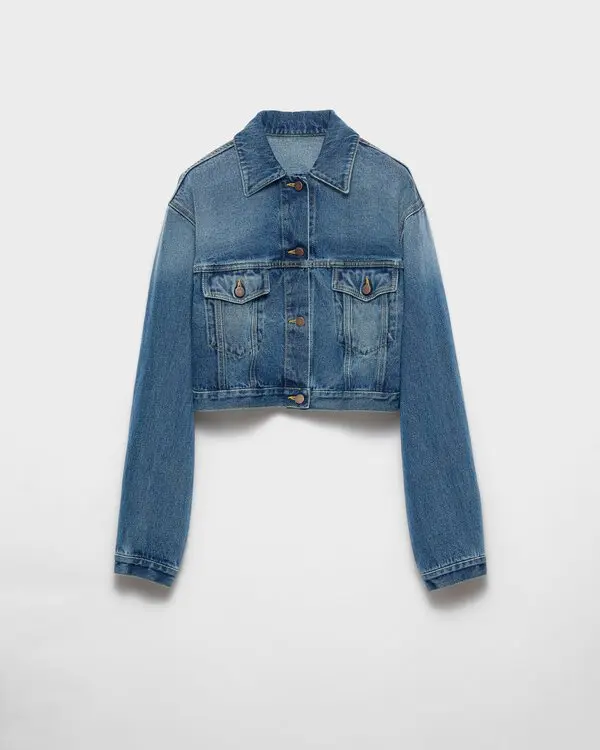 Prada Denim Blouson Jacket